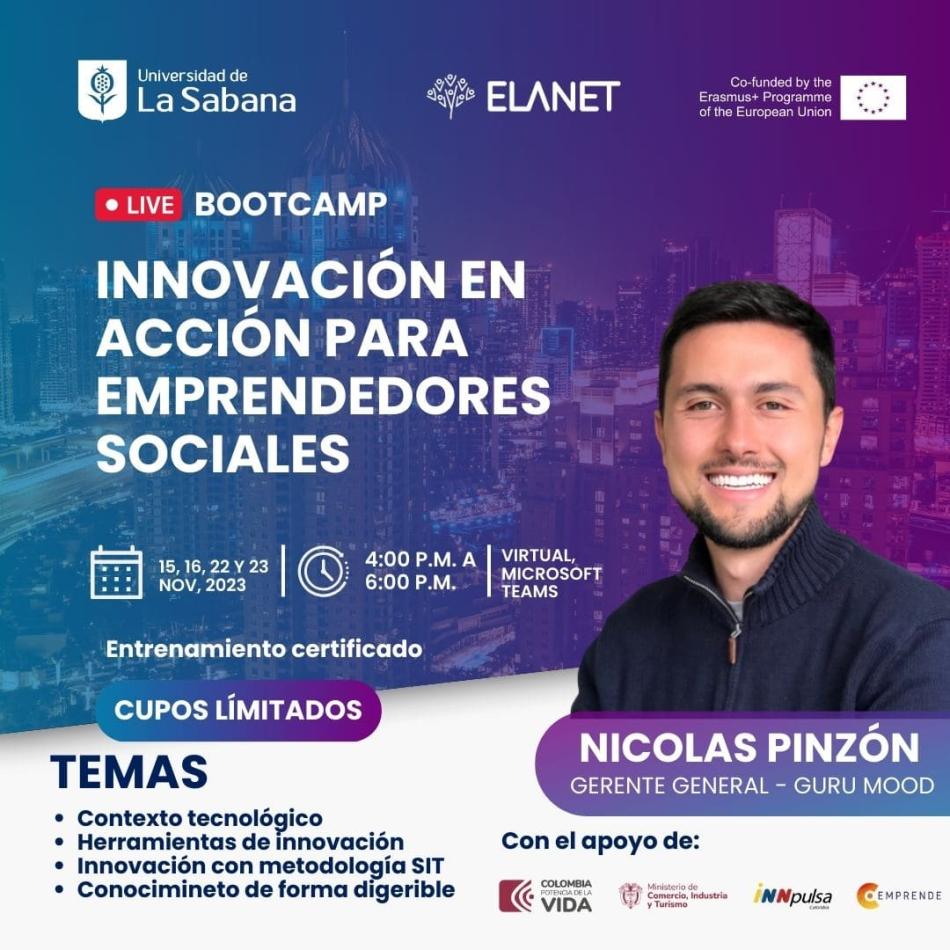 Bootcamp - Innovación en Acción para Emprendedores Sociales | CEmprende